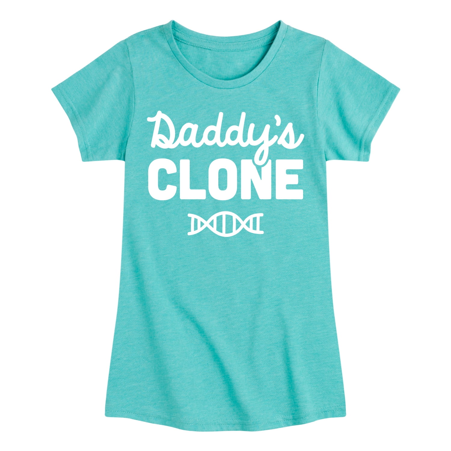 Instant Message - Daddy's Clone - Toddler & Youth Girls Short Sleeve ...