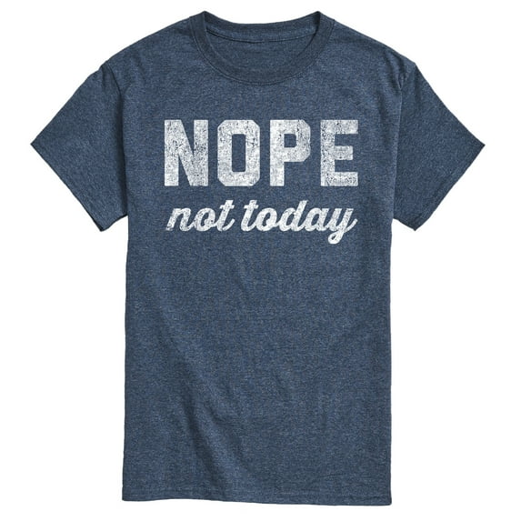 Instant Message - Distressed Nope Not Today - Men's Short Sleeve ...