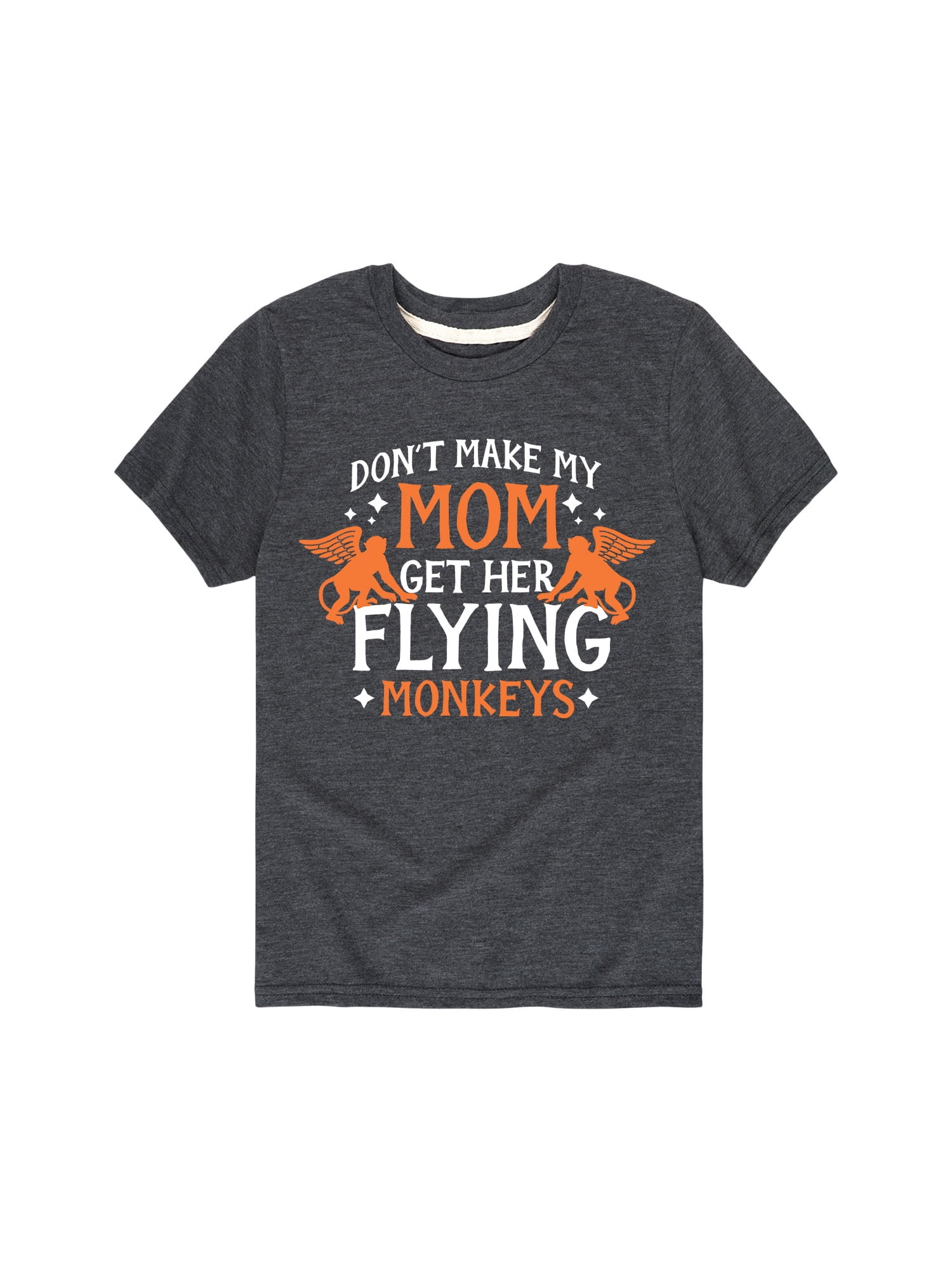 Instant Message - Don't Make Mom Flying Monkeys - Youth Short Sleeve ...