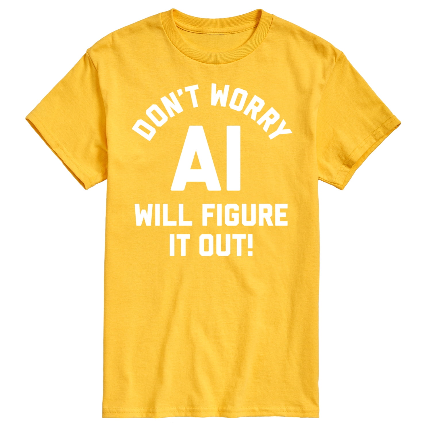 Instant Message - Don't Worry AI Will Figure It Out - Men's Short ...