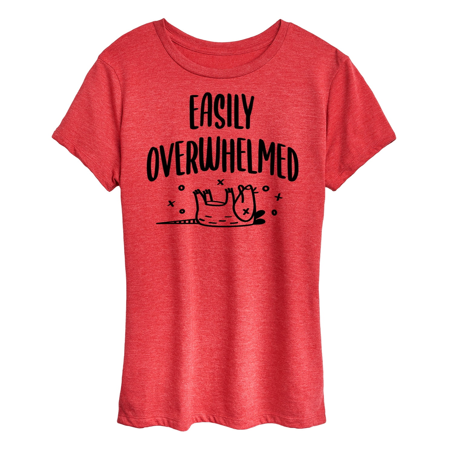 Instant Message - Easily Overwhelmed Possum - Women's Short Sleeve ...