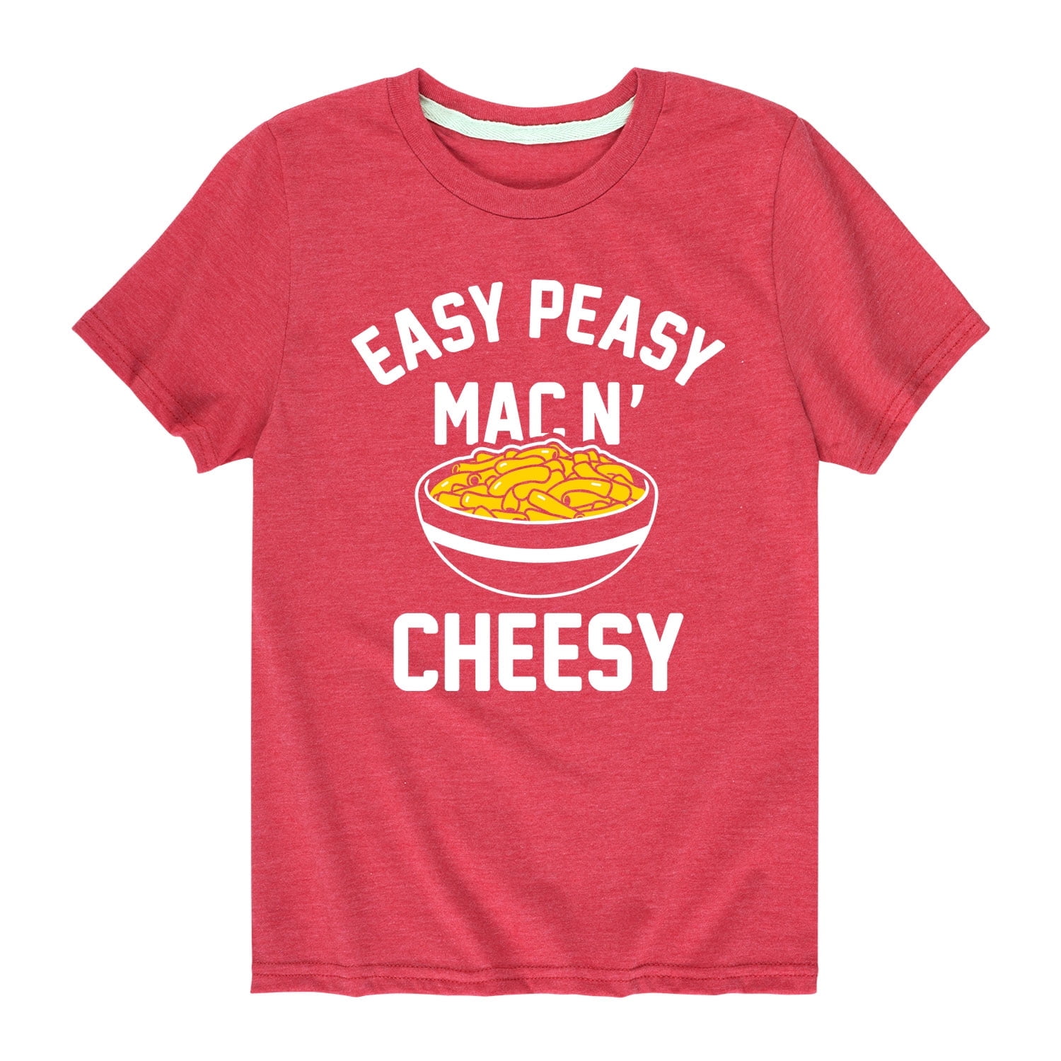 Instant Message, Easy Peasy Mac Boys Short Sleeve T-Shirt, 100% Cotton ...