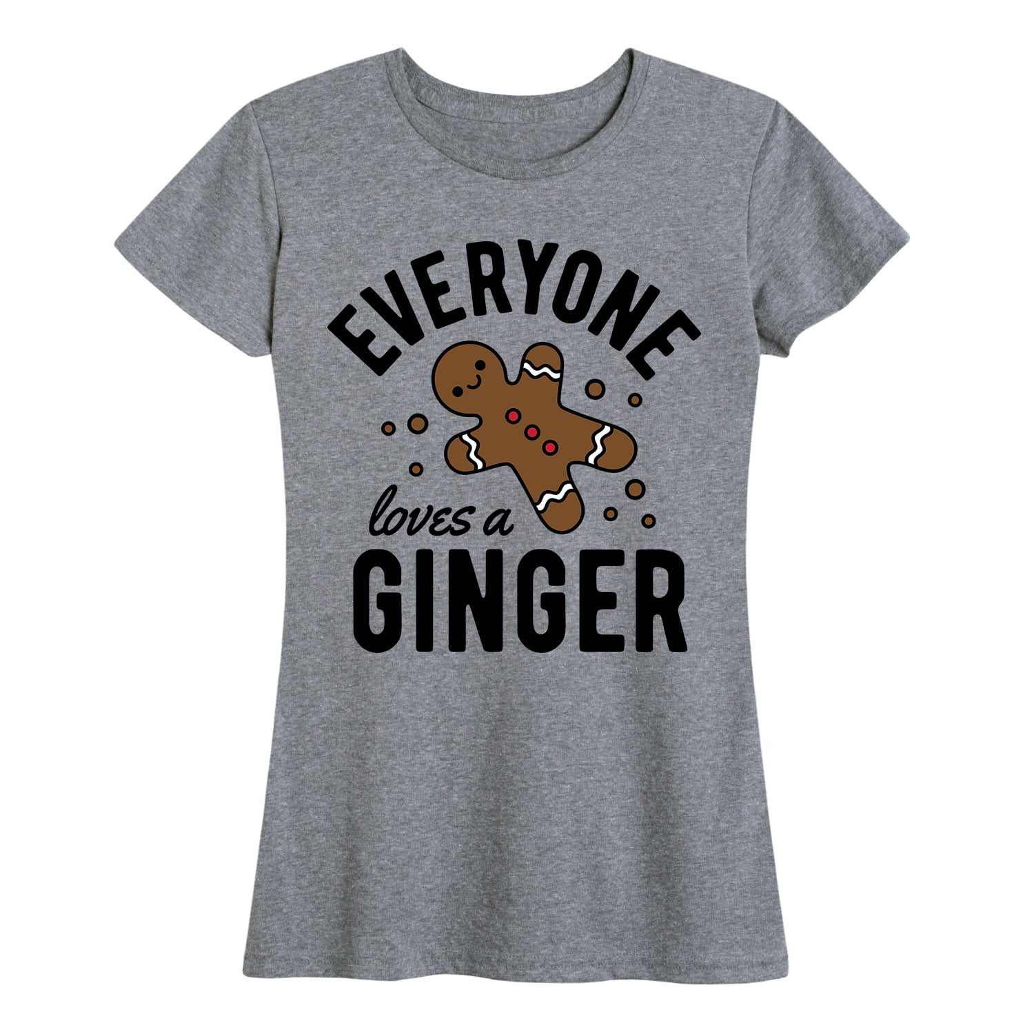 Instant Message - Everyone Loves Gingerbread Man - Women's Short Sleeve ...
