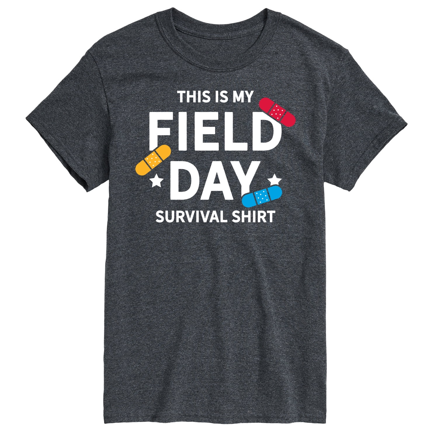 Instant Message - Field Day Survival Shirt - Men's Short Sleeve Graphic ...