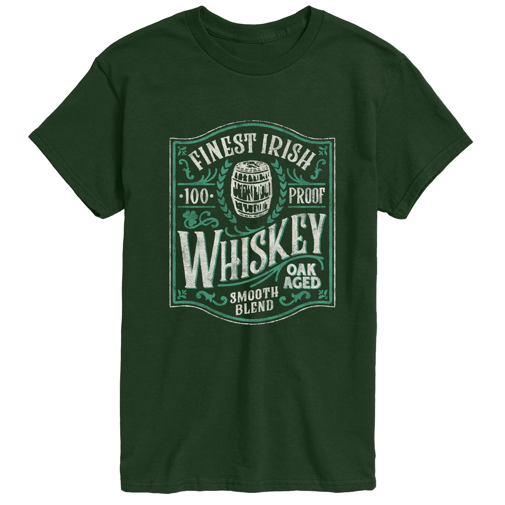 Instant Message - Finest Irish Whiskey - Men's Short Sleeve Graphic T ...