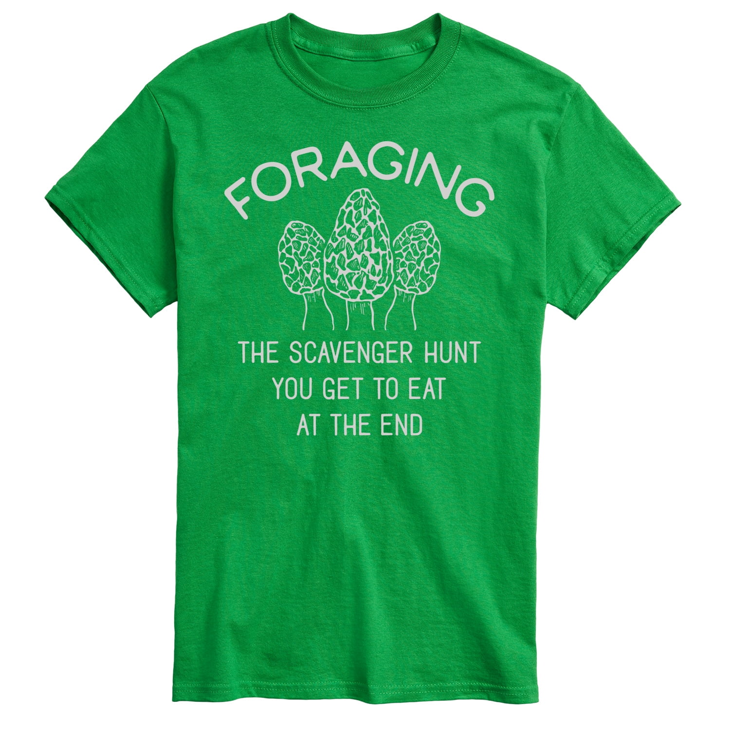 Instant Message - Foraging Morels - Men's Short Sleeve Graphic T-Shirt ...