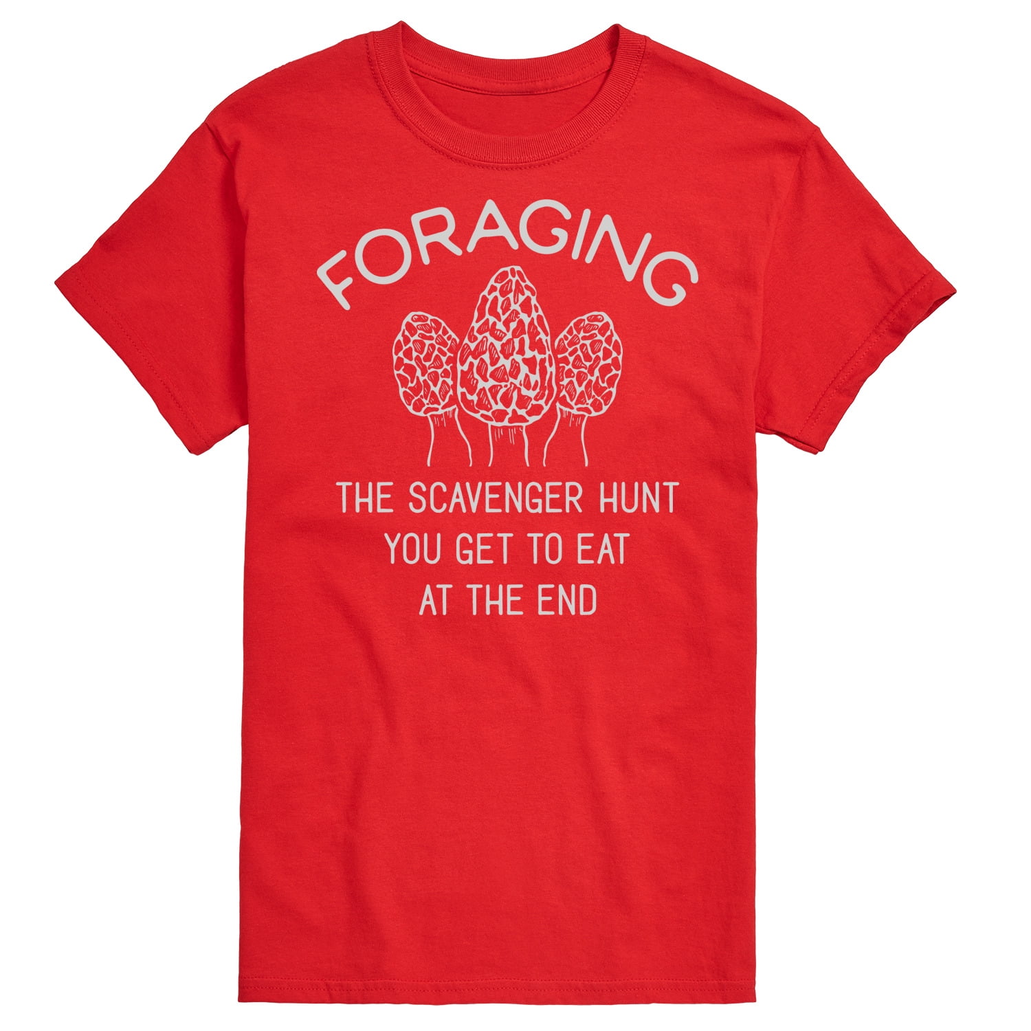 Instant Message - Foraging Morels - Men's Short Sleeve Graphic T-Shirt ...