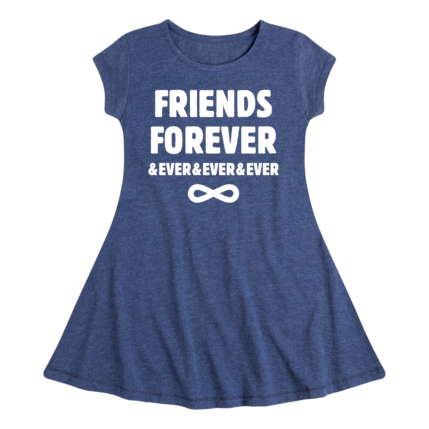 Instant Message - Friends Forever And Ever - Girls Fit And Flare Cap ...