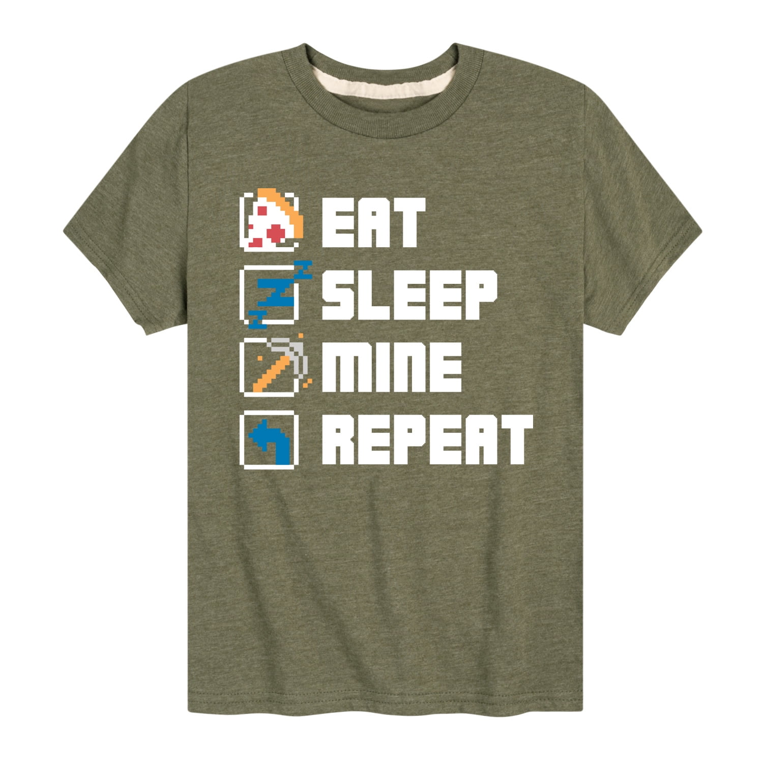 Instant Message - Gamer - Eat, Sleep, Mine, Repeat - Toddler & Youth ...