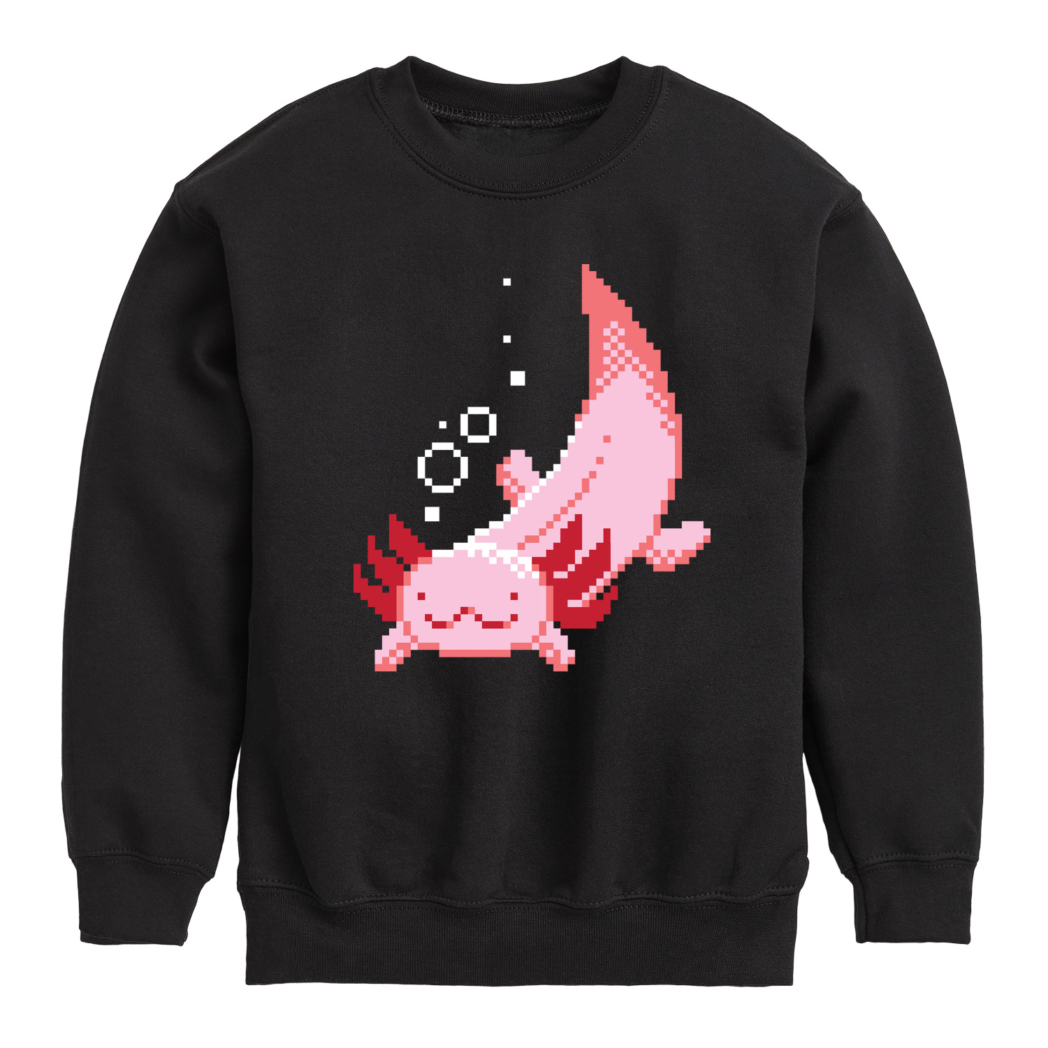 Instant Message - Gamer - Pixel Axolotl - Toddler & Youth Crewneck ...