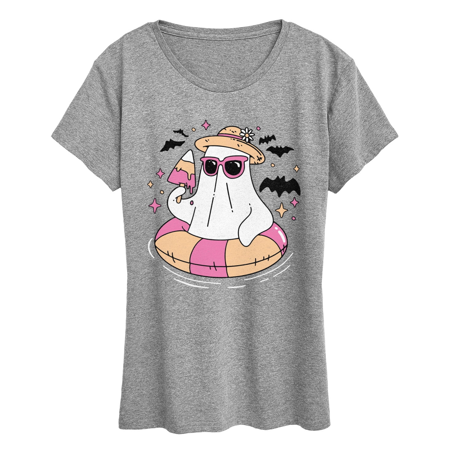 Instant Message - Ghost Beach - Women's Short Sleeve Graphic T-Shirt ...