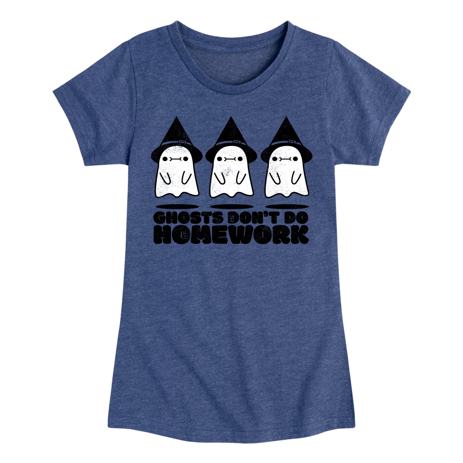 Instant Message - Ghosts Dont Do Homework - Toddler & Youth Girls Short ...