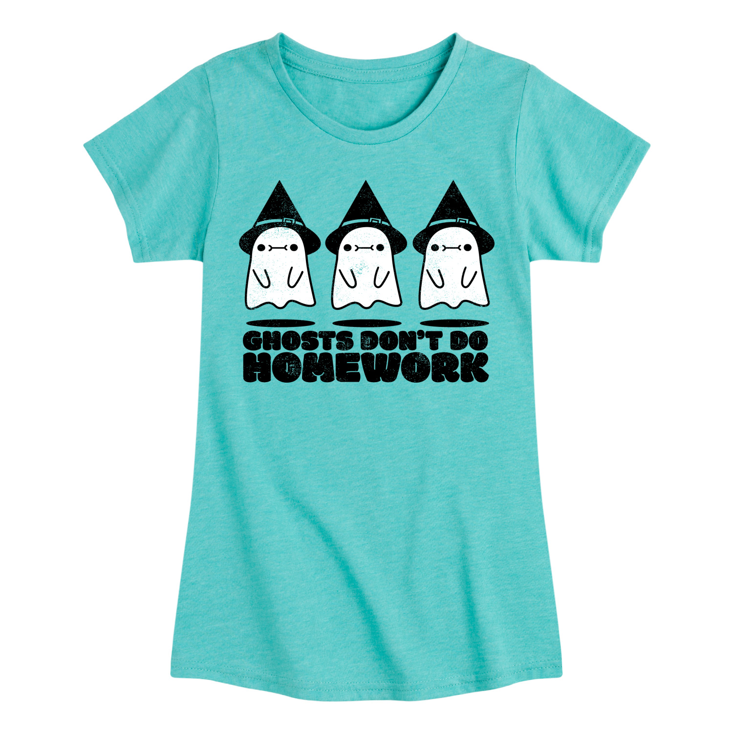 Instant Message - Ghosts Dont Do Homework - Toddler & Youth Girls Short ...