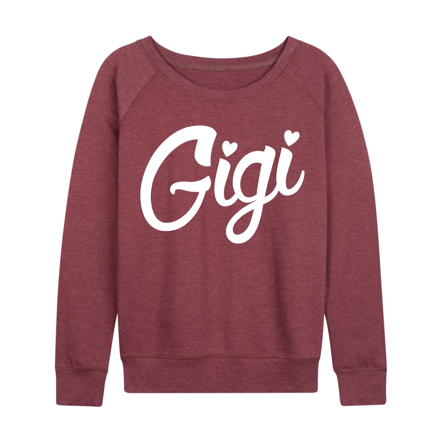 Instant Message - Gigi Script - Women's French Terry Long Sleeve ...