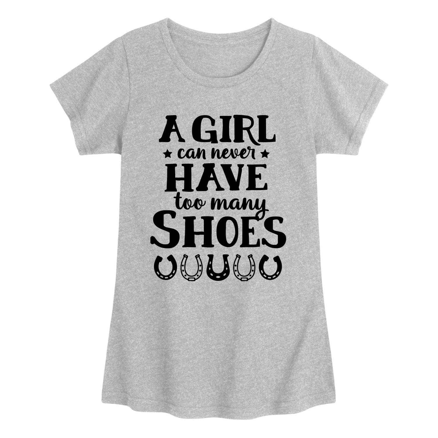Instant Message - Girl Can Never Have Too Many Shoes - Youth Girls ...