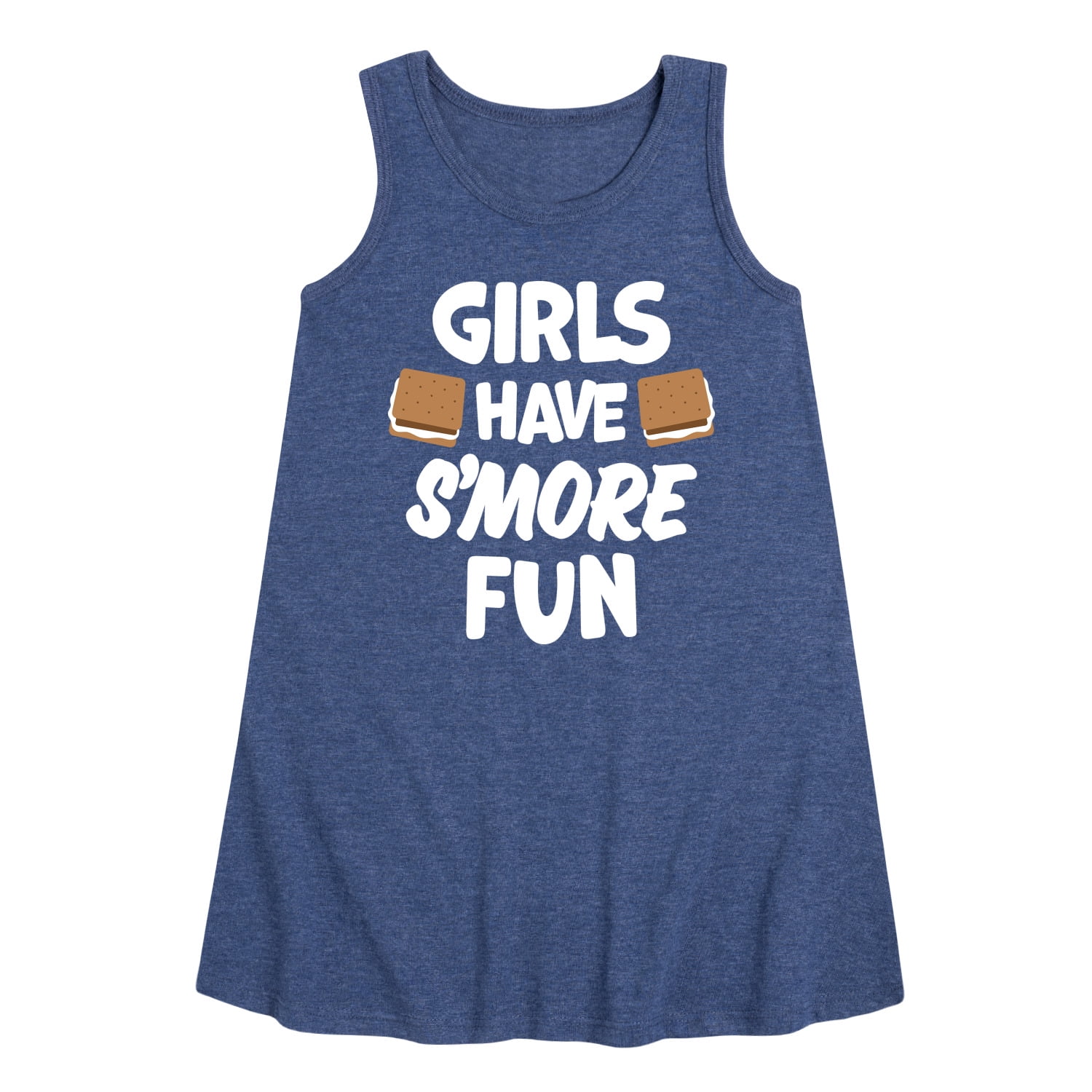 Instant Message - Girls Have Smore Fun - Toddler & Youth Girls A-line ...
