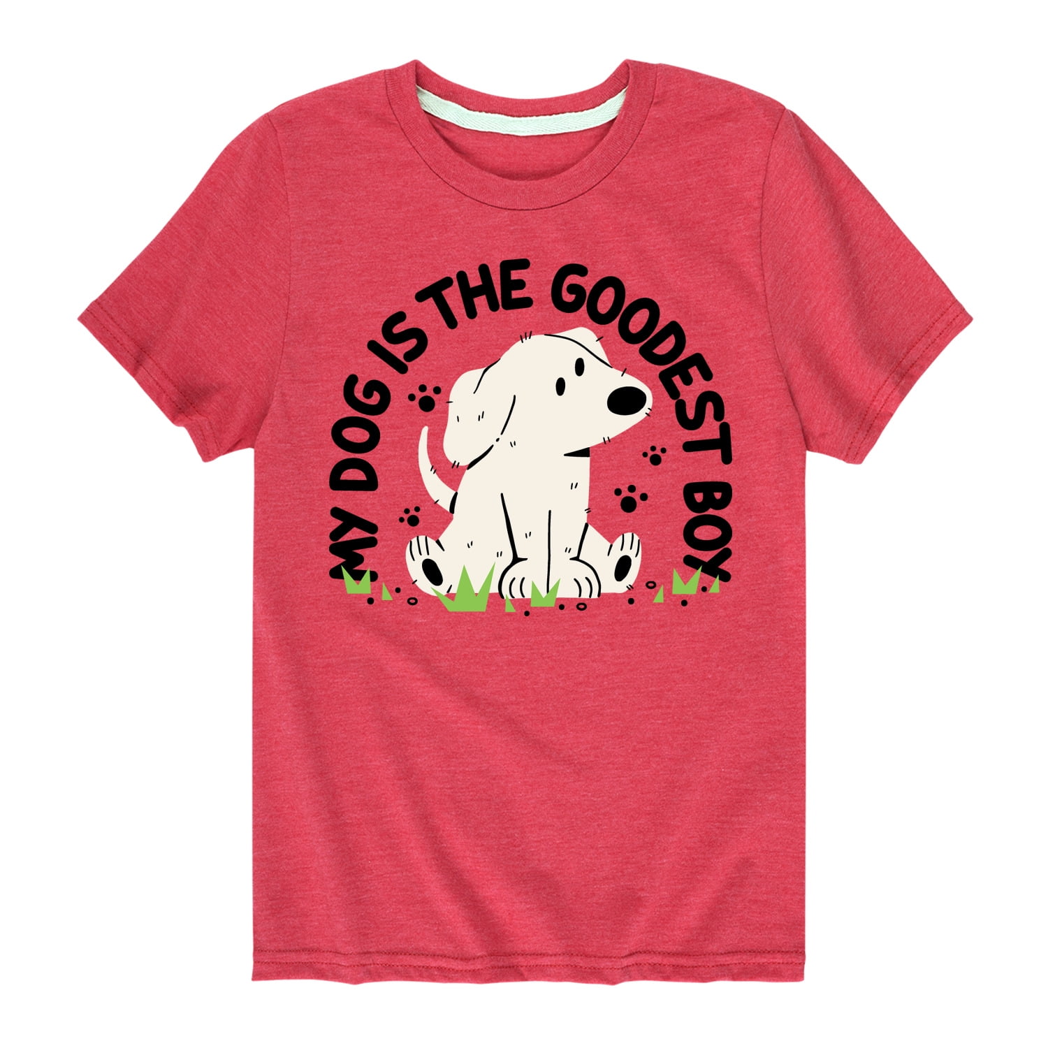 Instant Message - Goodest Boy - Toddler & Youth Short Sleeve Graphic T ...