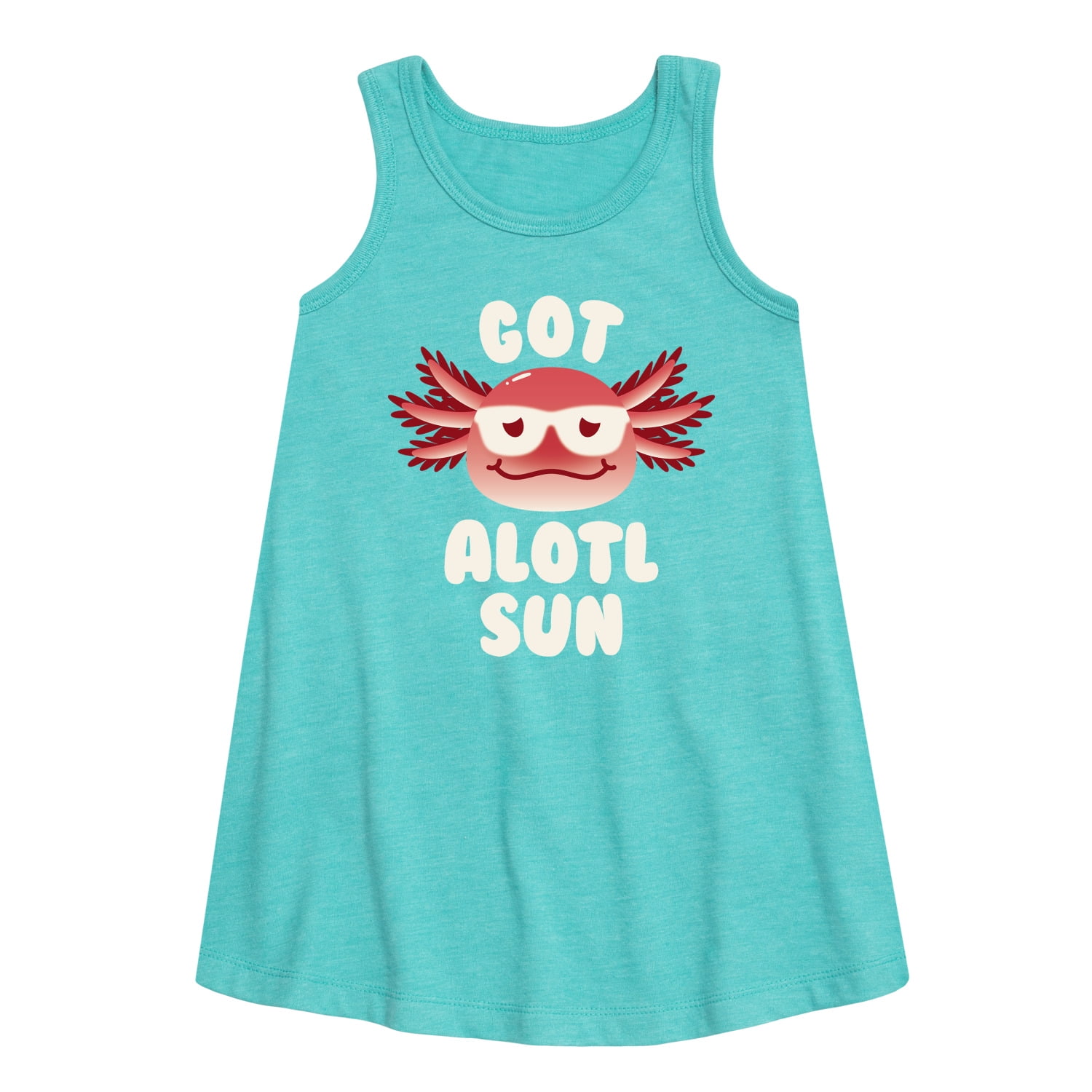 Instant Message - Got Alotl Sun - Toddler & Youth Girls A-line Dress ...