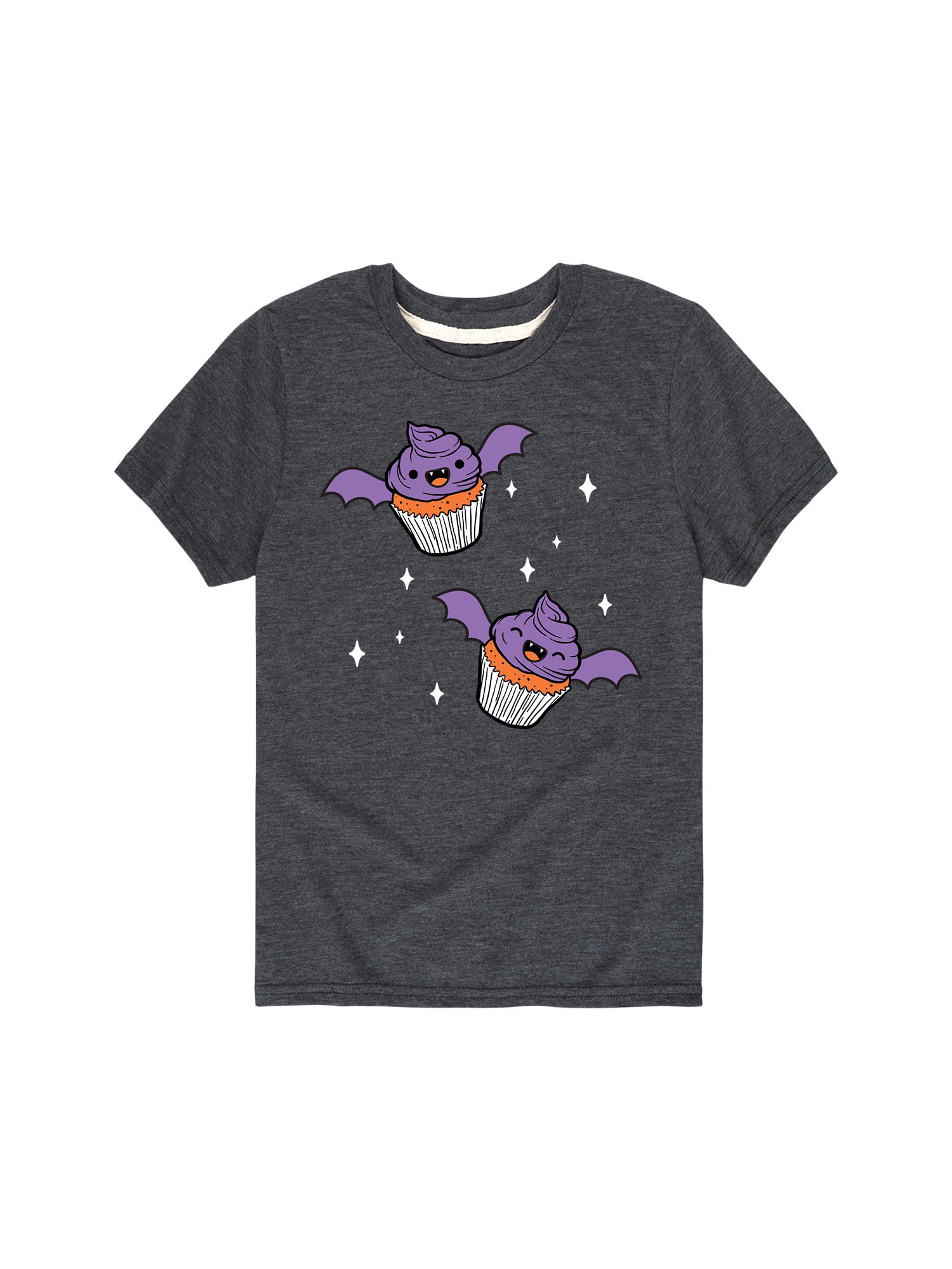 Instant Message - Halloween Cupcakes - Youth Short Sleeve Tee - Walmart.com