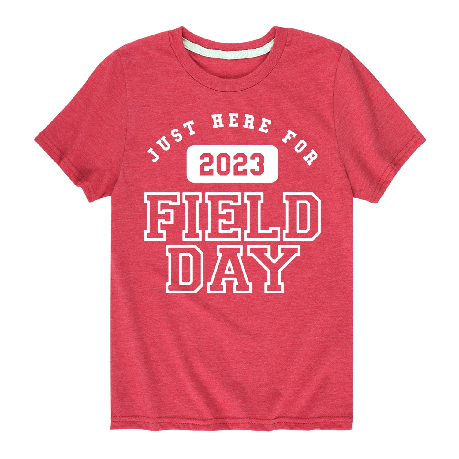 Instant Message - Here For Field Day - Toddler And Youth Short Sleeve ...