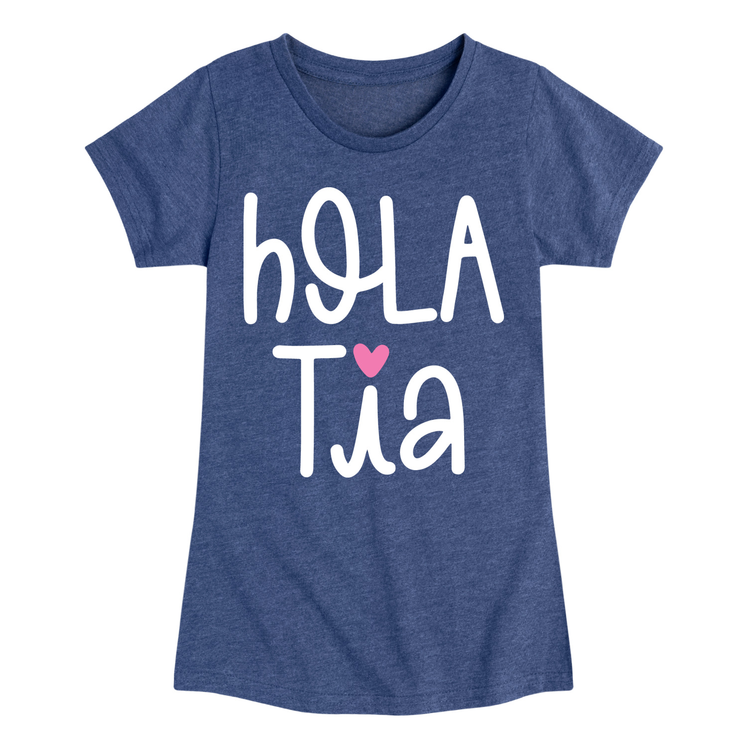 Instant Message - Hola Tia - Toddler & Youth Girls Short Sleeve Graphic ...