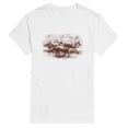 Instant Message - Horses Running - Men's Short Sleeve Graphic T-Shirt ...