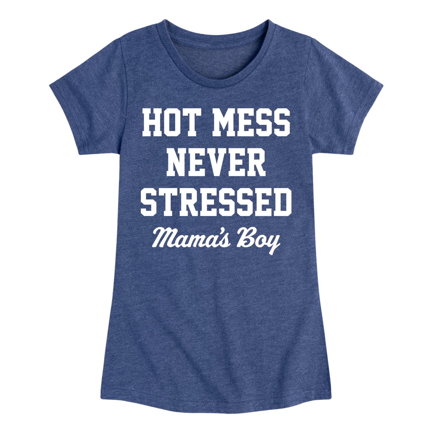 Instant Message - Hot Mess Mamas Boy - Toddler & Youth Girls Short ...