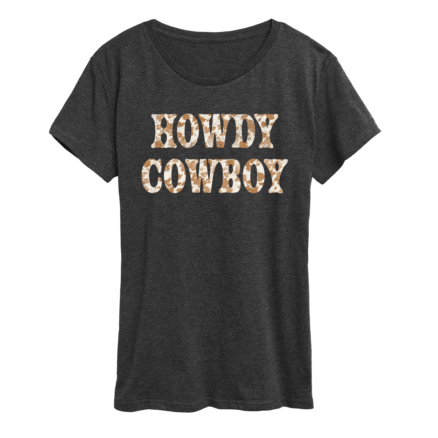 Instant Message - Howdy Cowboy - Women's Short Sleeve Graphic T-Shirt ...