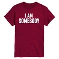 Instant Message - I Am Somebody - Men's Short Sleeve Graphic T-Shirt ...