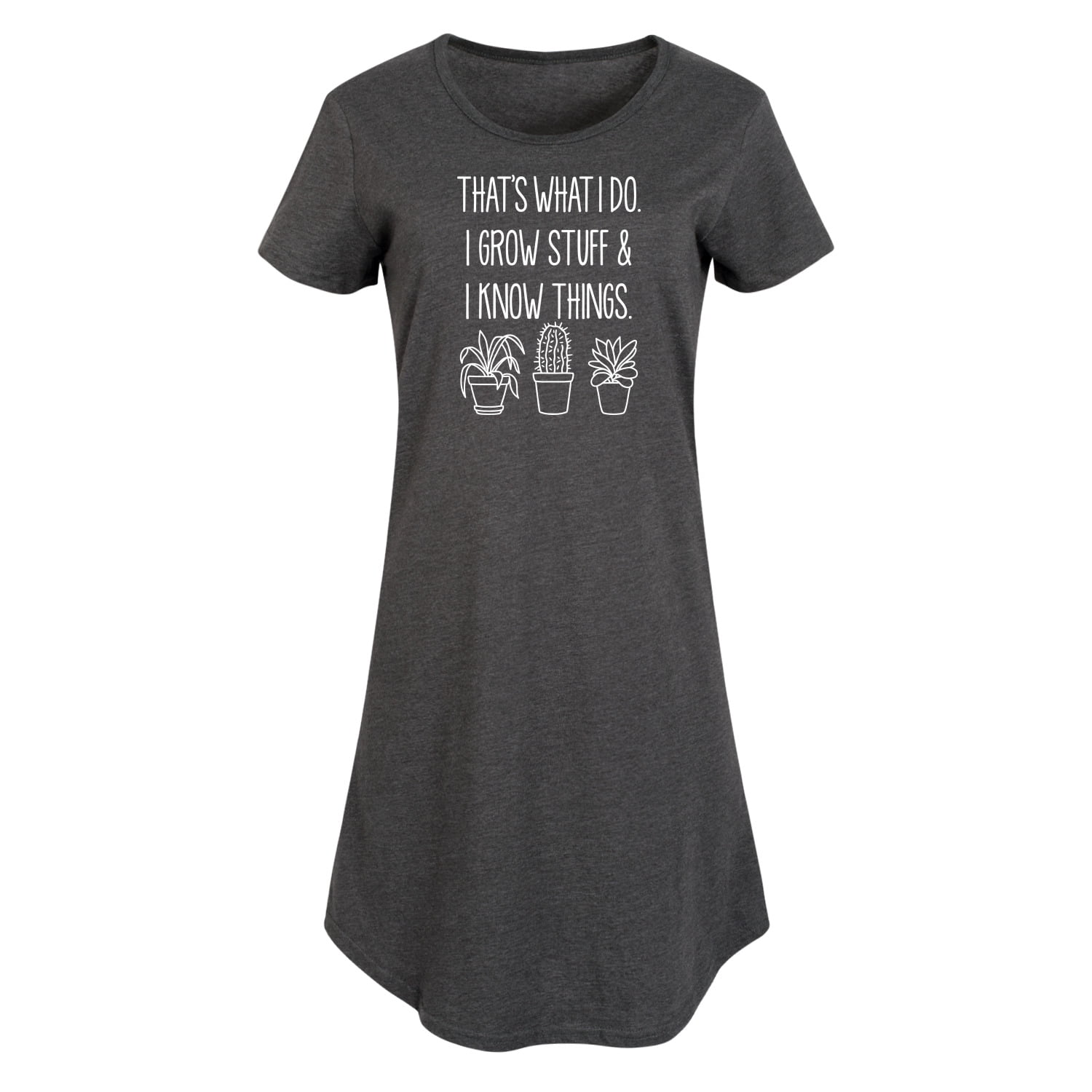 Instant Message - I Grow Stuff And Know Things - Women's Any Way Dress ...