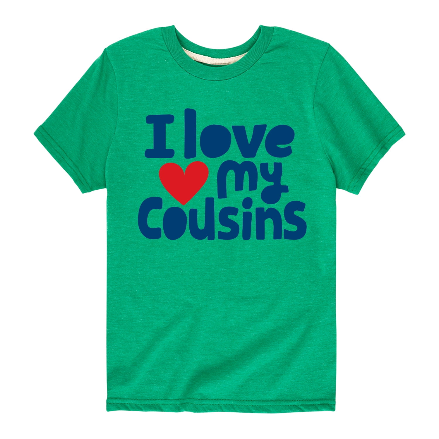Instant Message - I Love My Cousins - Toddler And Youth Short Sleeve Graphic T-Shirt - Walmart.com