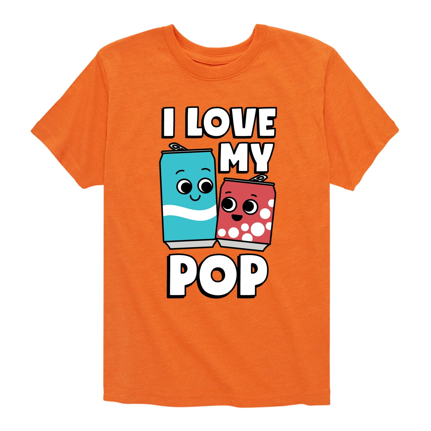 Instant Message - I Love My Pop - Toddler & Youth Short Sleeve Graphic ...
