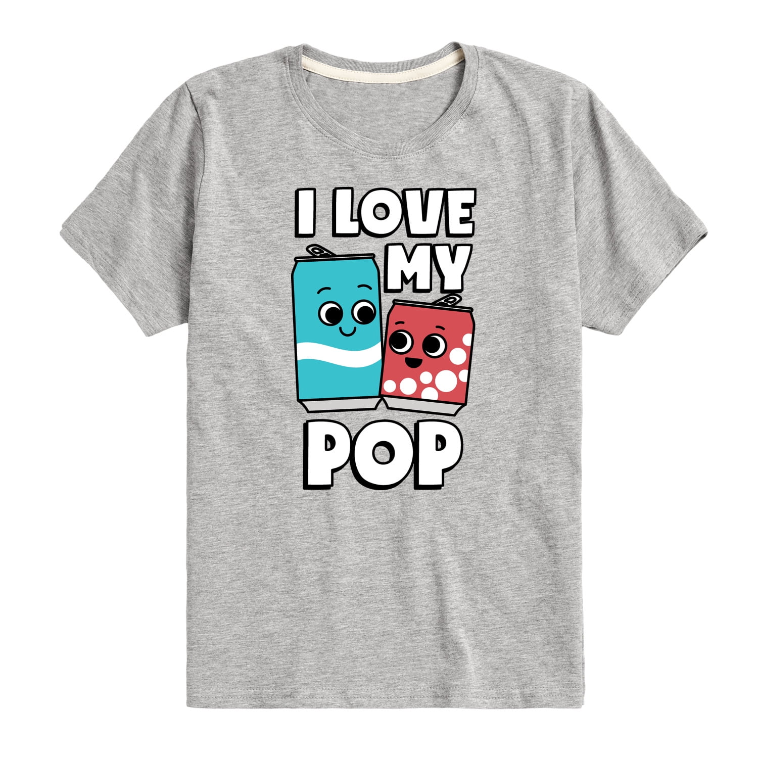 Instant Message - I Love My Pop - Toddler & Youth Short Sleeve Graphic ...