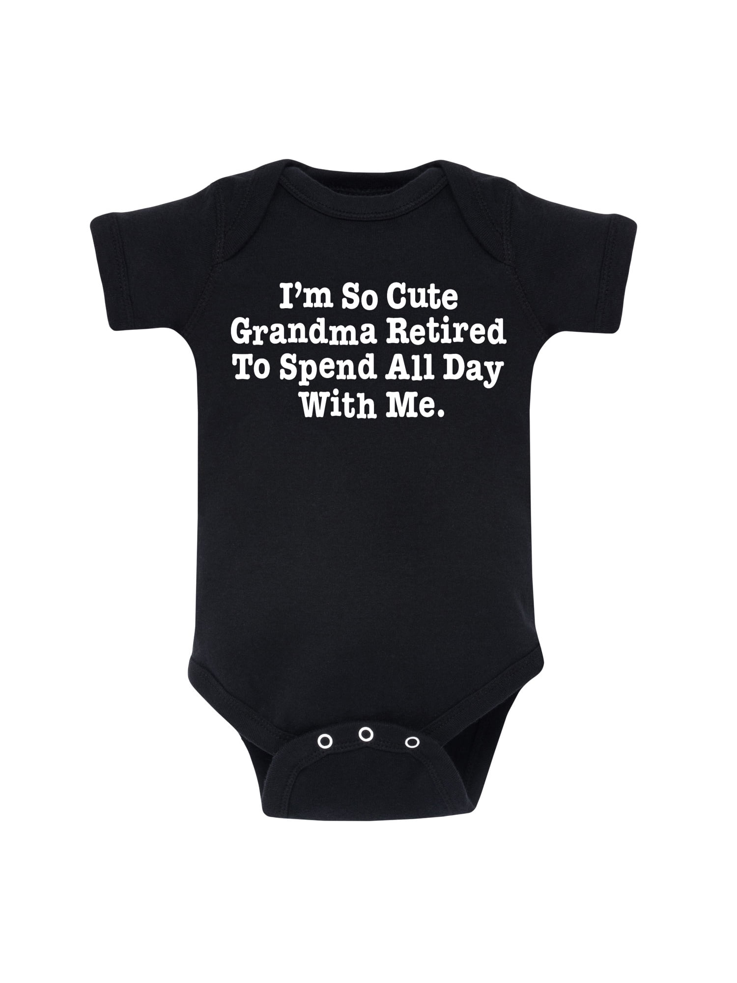 Instant Message - I'm So Cute Grandma Retired - Infant Baby One Piece ...