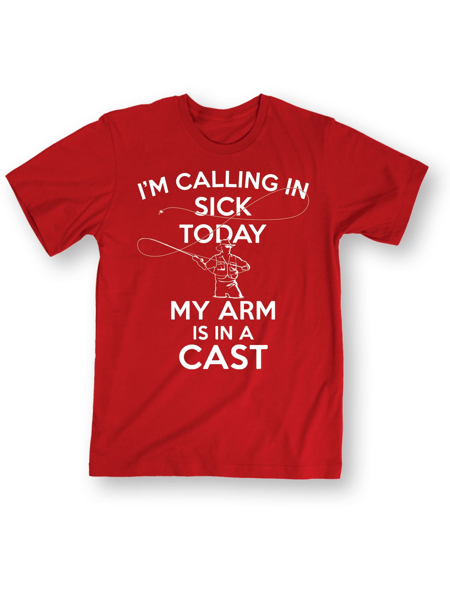 Instant Message - Im Calling In Sick Today - Men's Short Sleeve Graphic ...