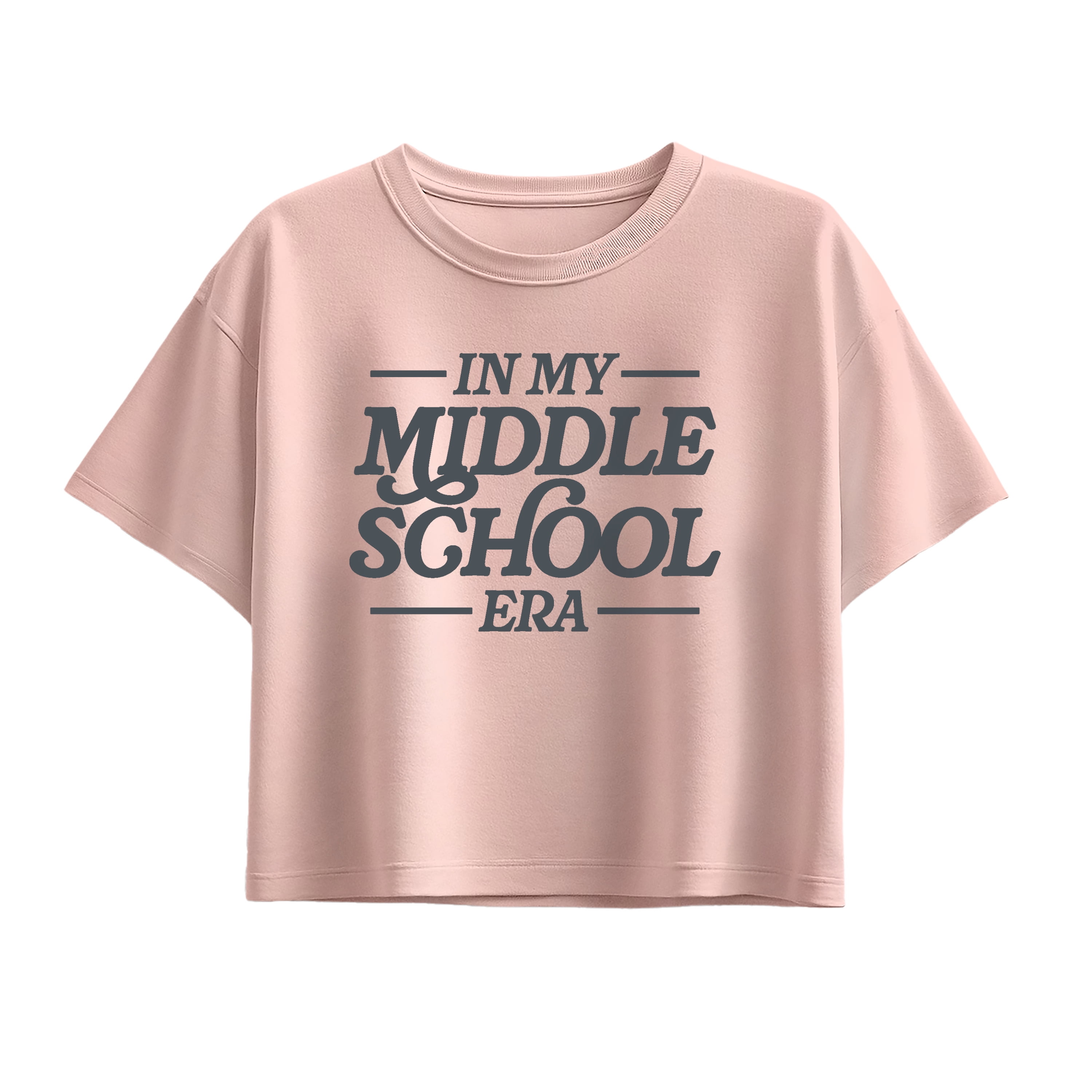 Instant Message - In My Middle School Era - Youth Girl Short Sleeve ...