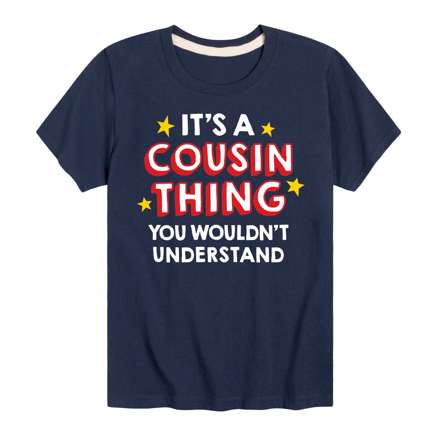 Instant Message - It's A Cousin Thing - Toddler And Youth Short Sleeve Graphic T-Shirt - Walmart.com