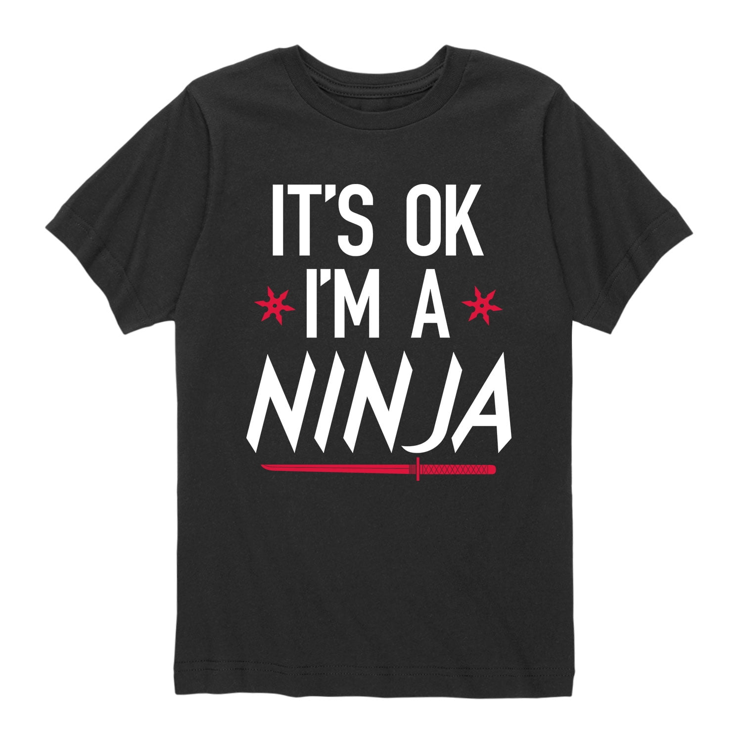 Instant Message - Its Ok Im A Ninja - Toddler Short Sleeve Tee ...