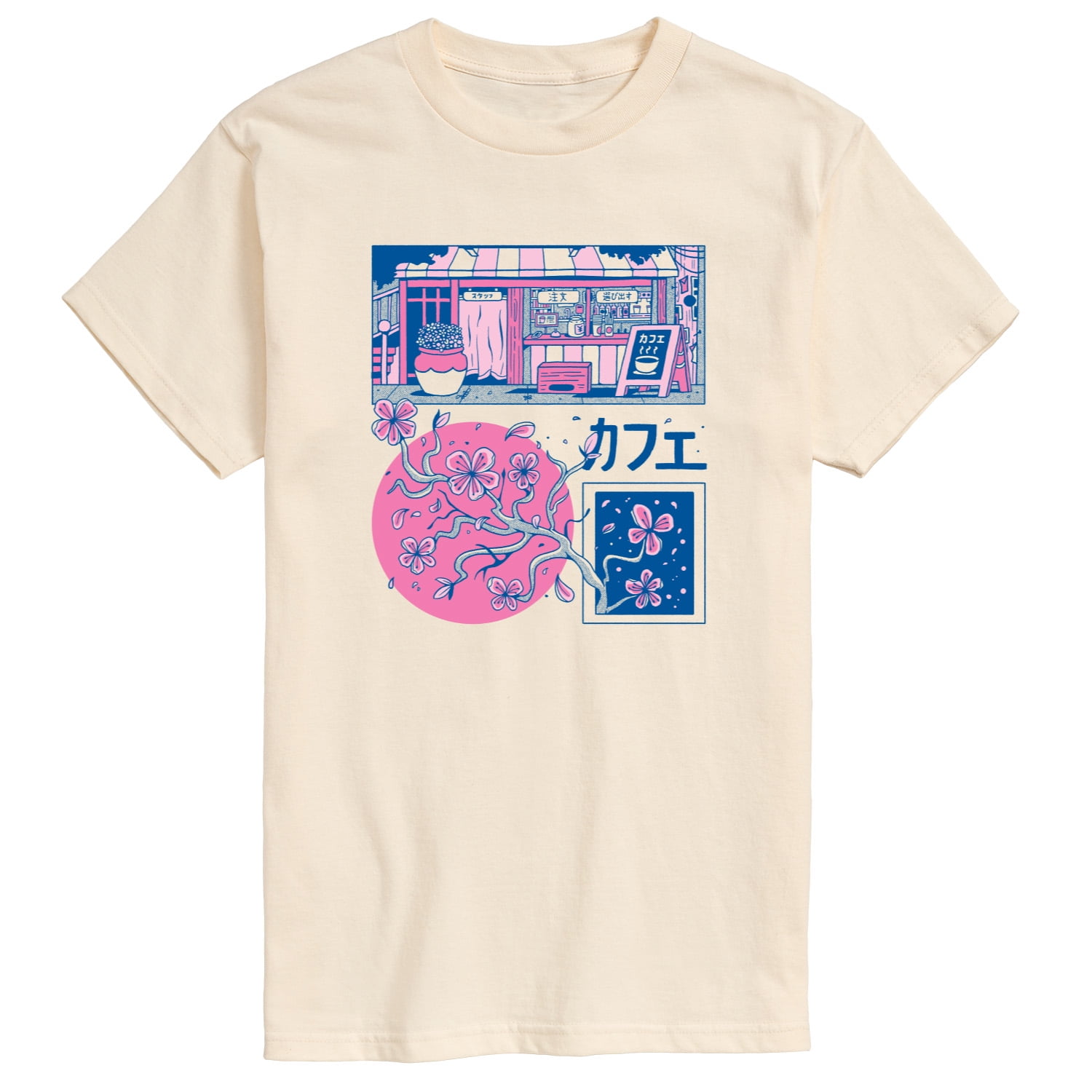 Instant Message - Japanese Panels - Men's Short Sleeve Graphic T-Shirt ...