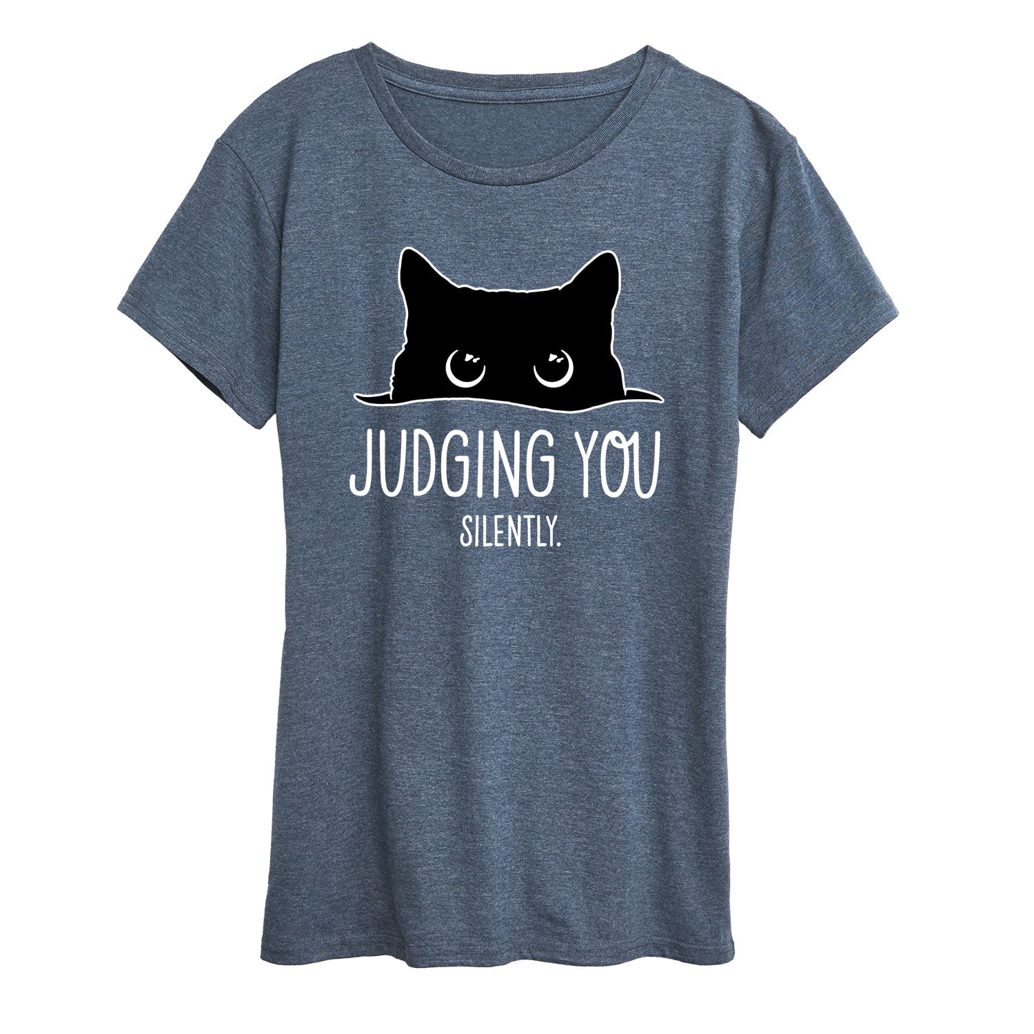Instant Message - Judging Silently White Ink - Women's Short Sleeve ...