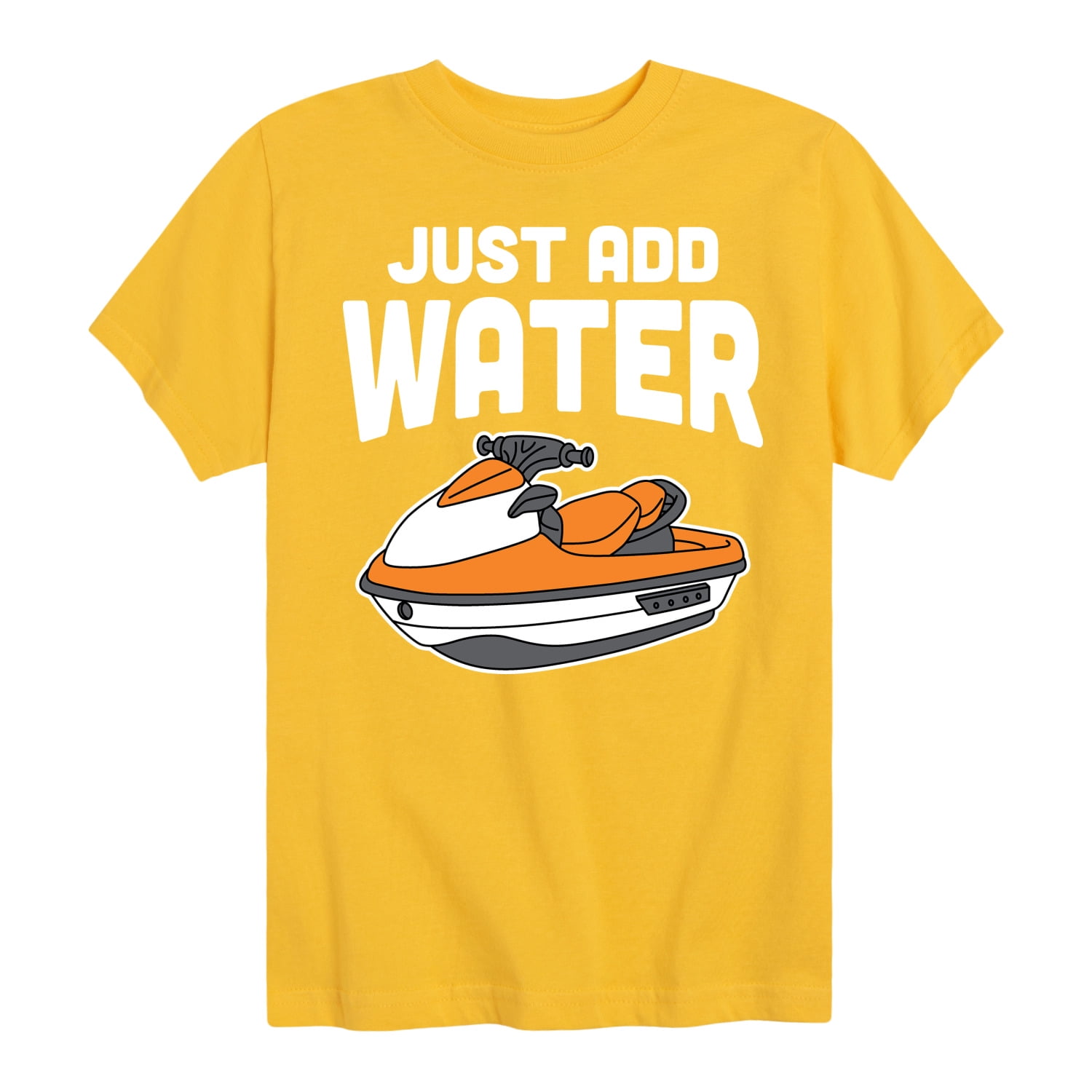 Instant Message - Just Add Water Jet Ski - Toddler & Youth Short Sleeve ...