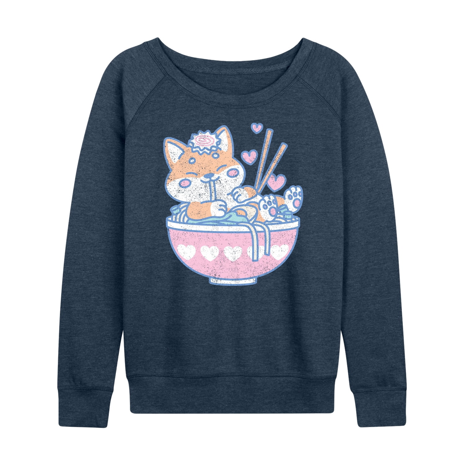Instant Message - Kawaii Ramen Shiba Inu - Women's Lightweight French ...