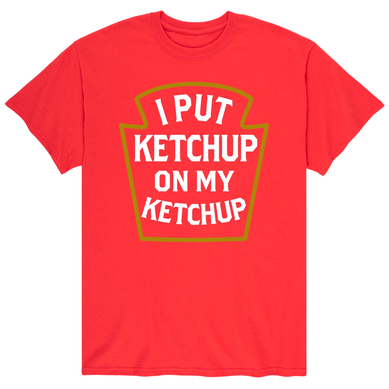 Instant Message - Ketchup On Ketchup - Men's Short Sleeve Graphic T ...