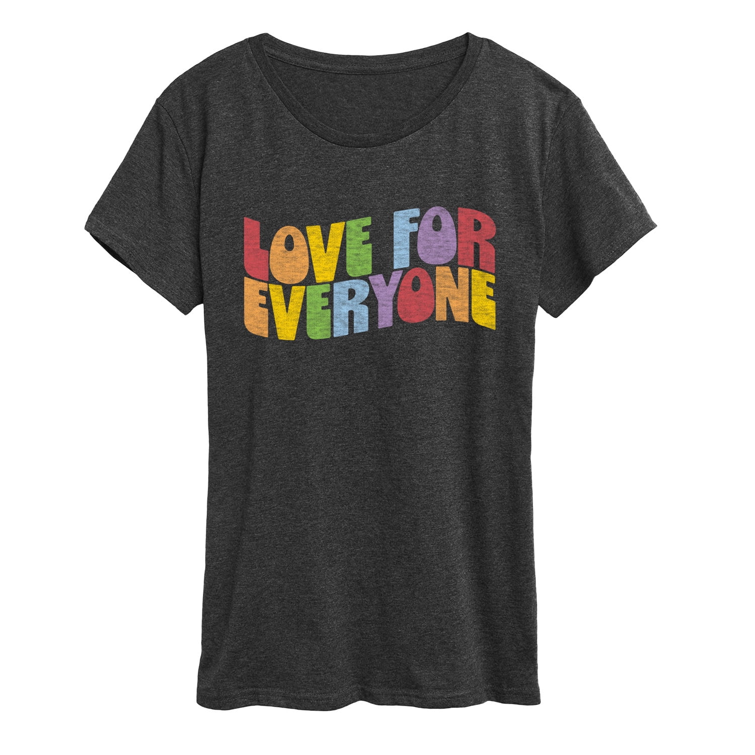 Instant Message - Love For Everyone - Women's Short Sleeve Graphic T ...