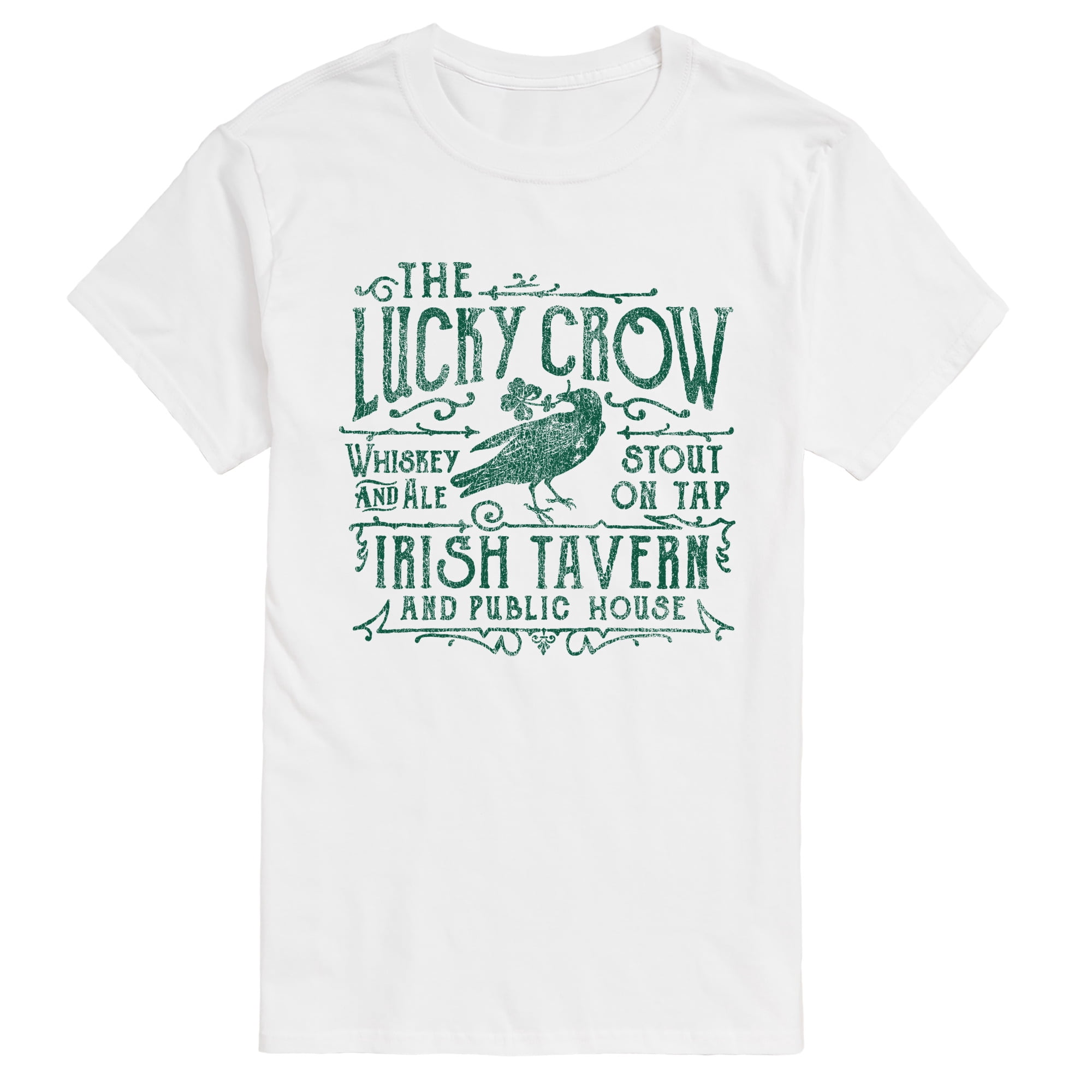 Instant Message - Lucky Crow - Men's Short Sleeve Graphic T-Shirt ...