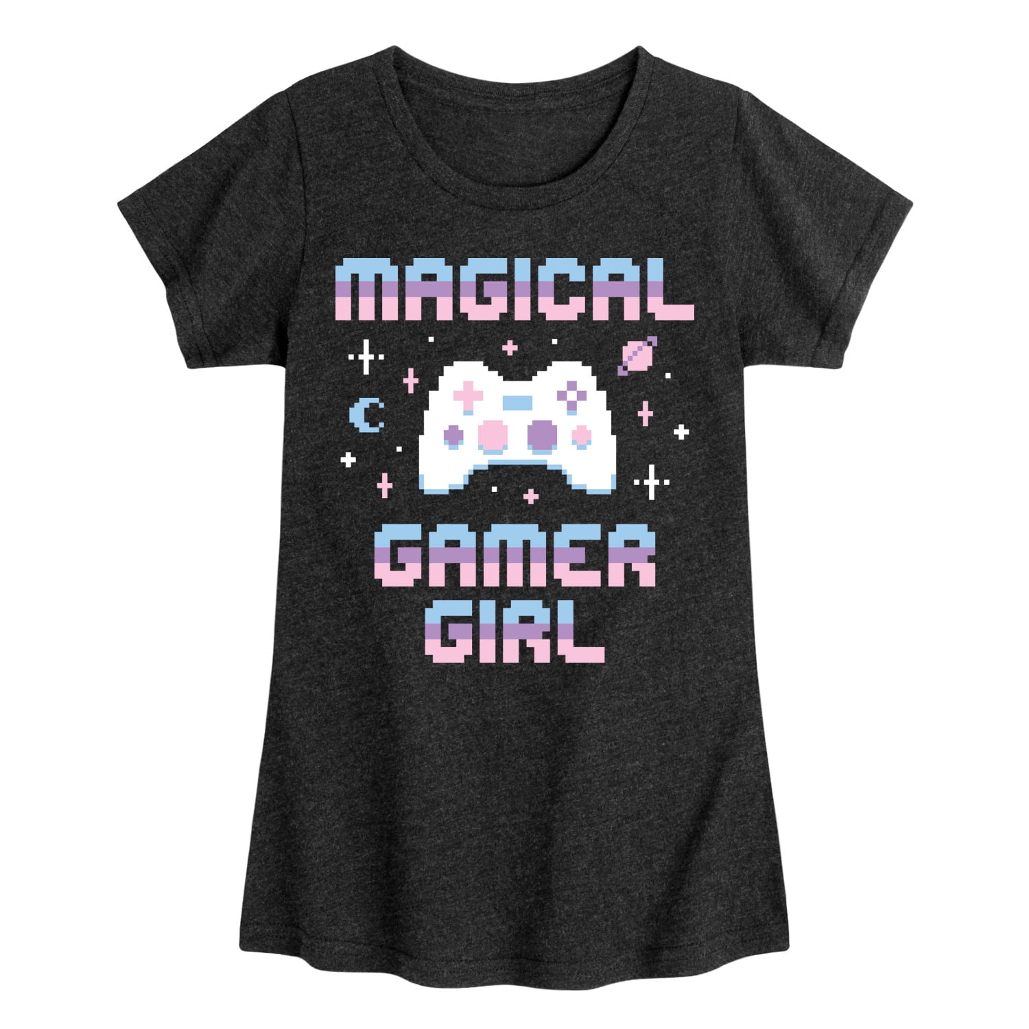 Instant Message - Magical Gamer Girl - Toddler & Youth Girls Short ...