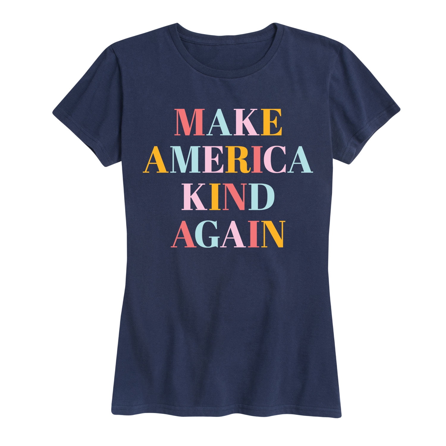 Instant Message - Make America Kind Again - Women's Short Sleeve ...