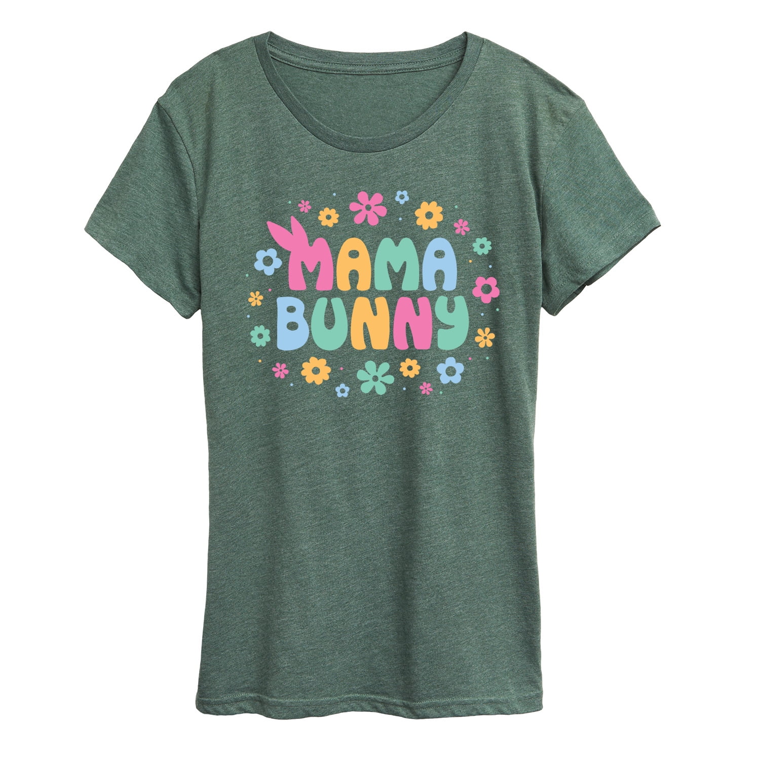 Instant Message - Mama Bunny - Women's Short Sleeve Graphic T-Shirt ...