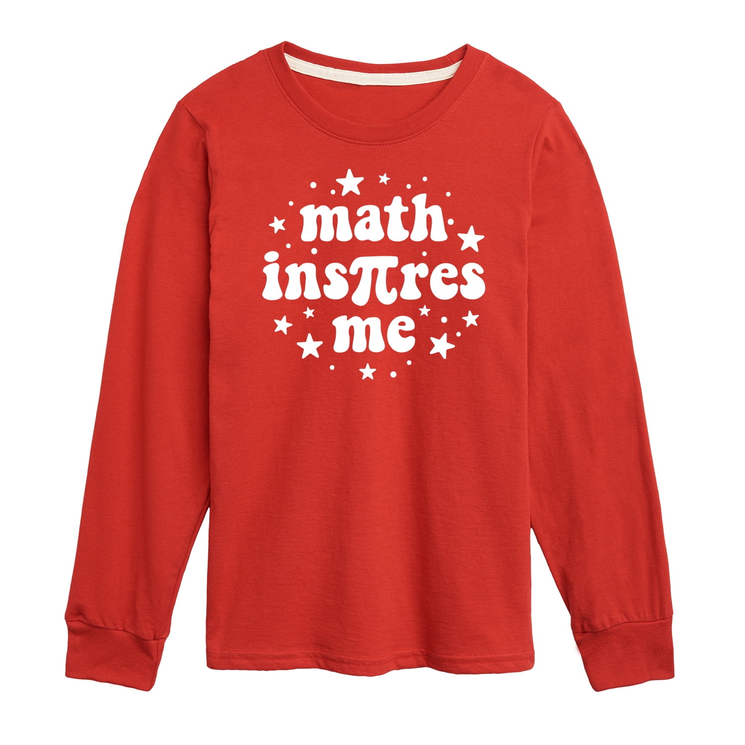 Instant Message - Math Inspires Me - Toddler And Youth Long Sleeve ...