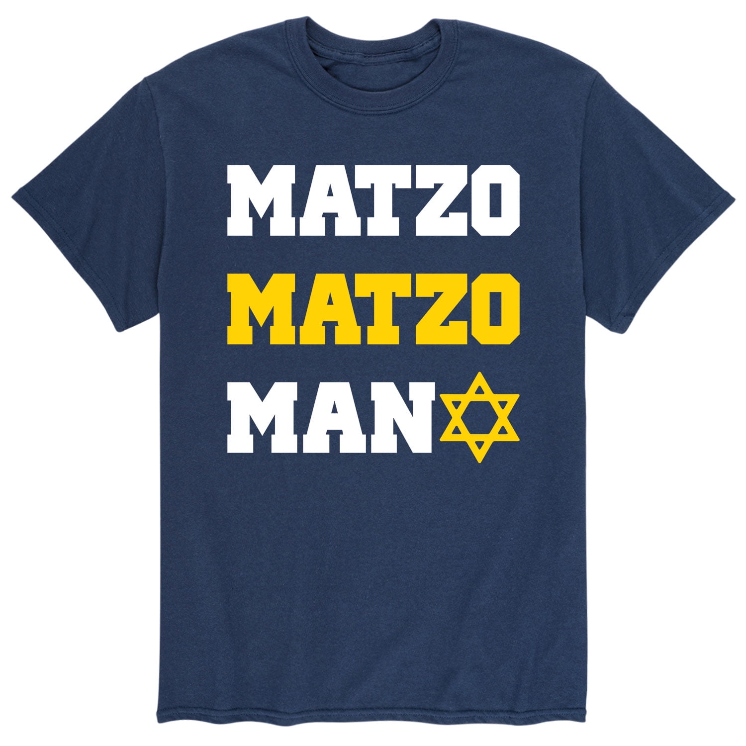 Instant Message - Matzo Matzo Man - Mens Short Sleeve Graphic T-Shirt ...